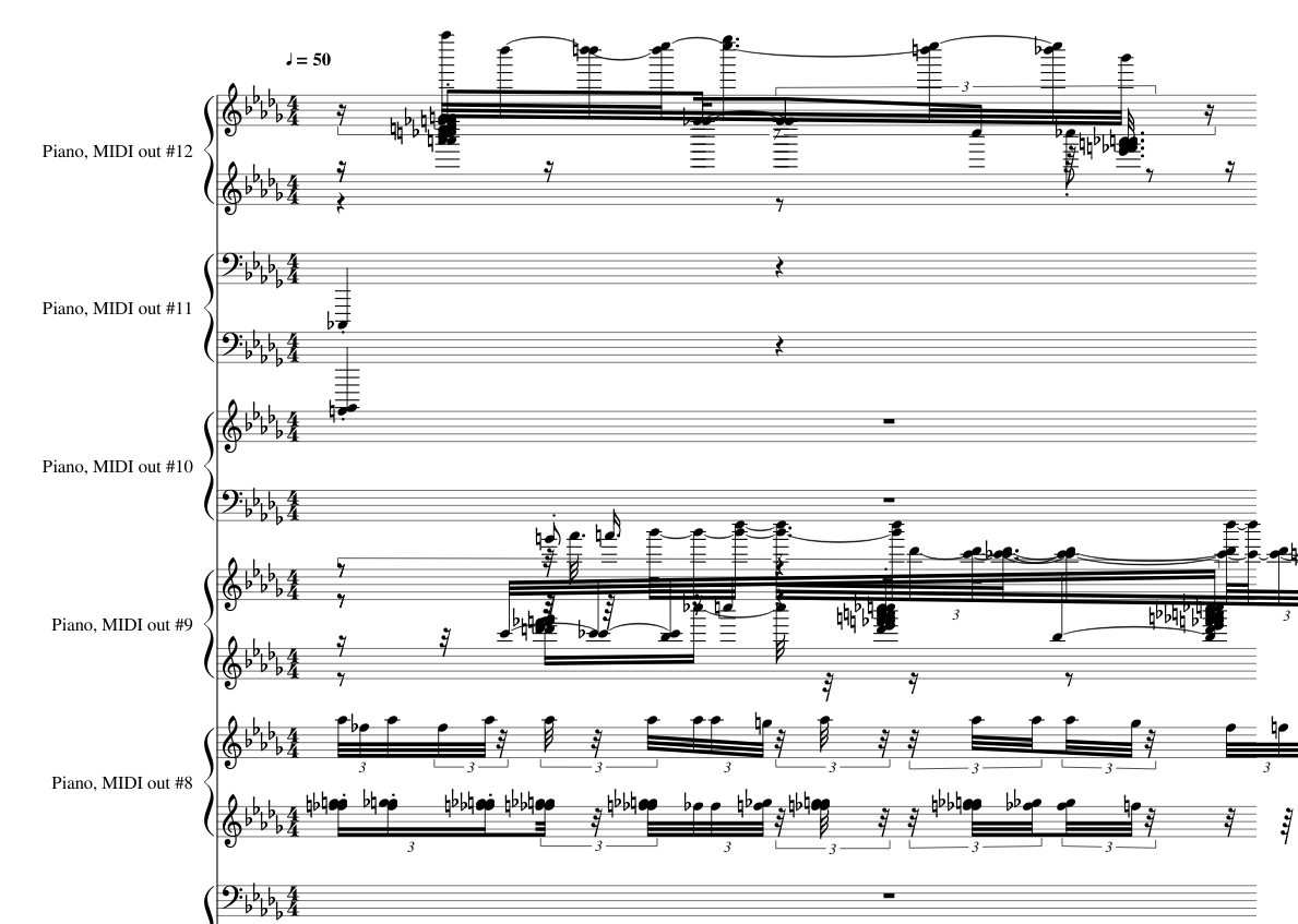 Undertale Finale Black Midi Sheet Music for Piano (Mixed Ensemble ...