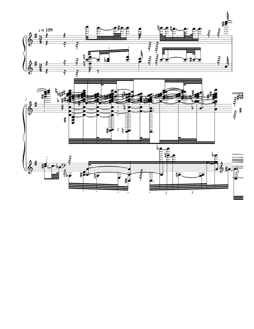 guess the song Sheet music for Piano (Solo) | Musescore.com