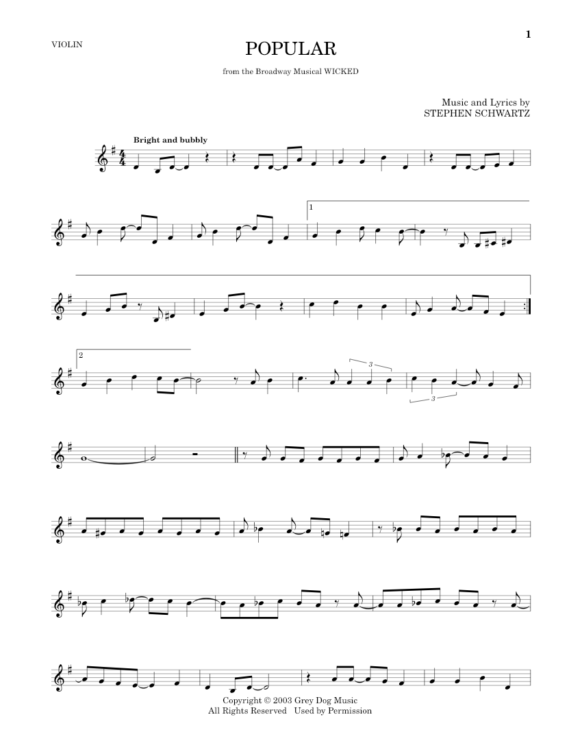 Play Official version of Popular Sheet Music by Stephen Schwartz for ...