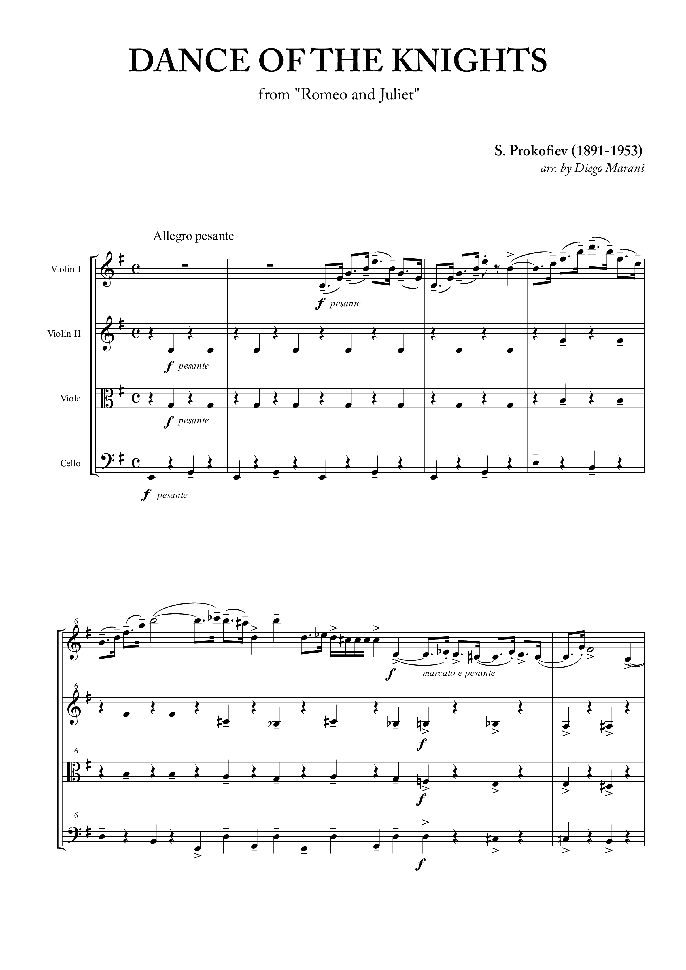 Play Official version of Romeo and Juliet, Op 64, No 13, Dance of the ...