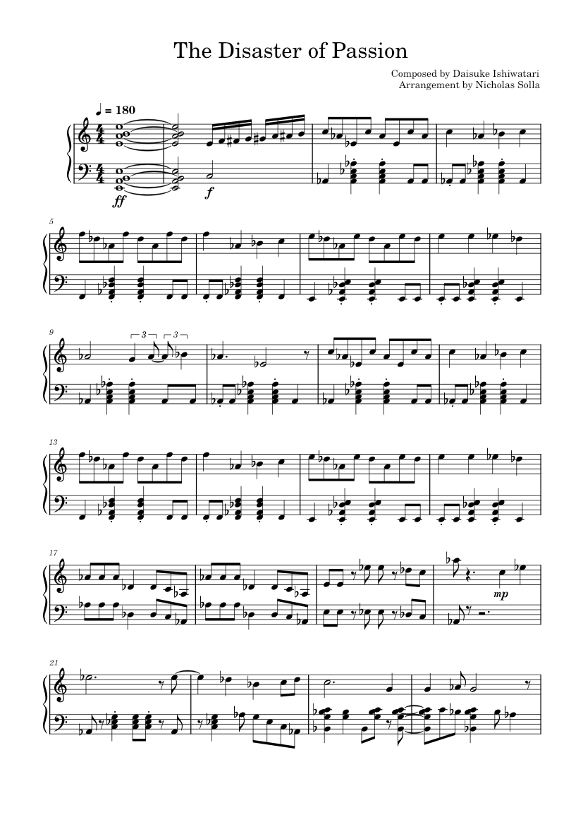 The Disaster of Passion – Daisuke Ishiwatari The Disaster of Passion ...