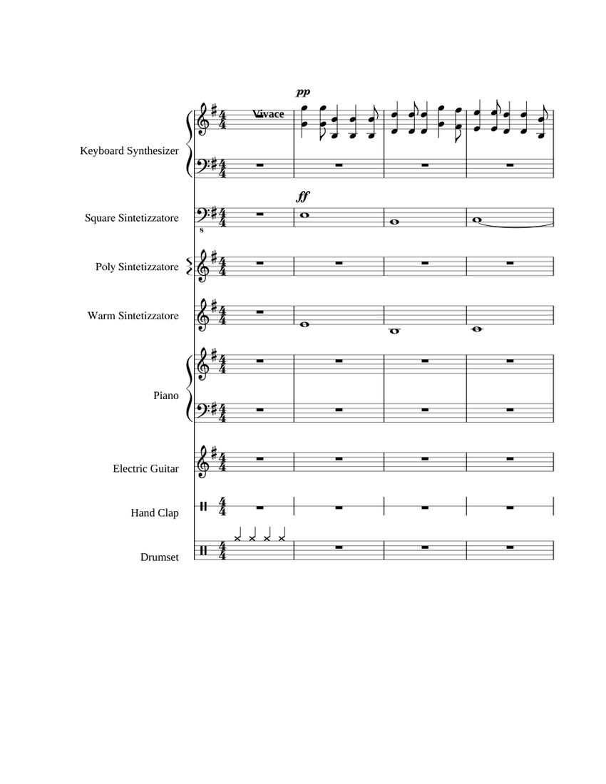 Cycles - Geometry Dash Sheet music for Piano, Guitar, Drum group ...