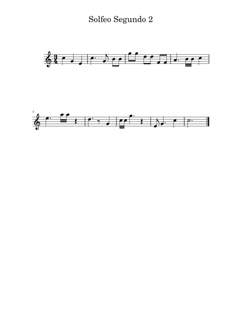 Solfeo Segundo 2 Sheet music for Piano (Solo) | Musescore.com