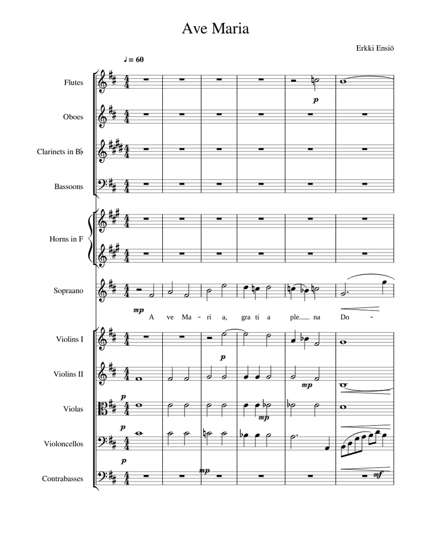 Ave Maria - piano tutorial