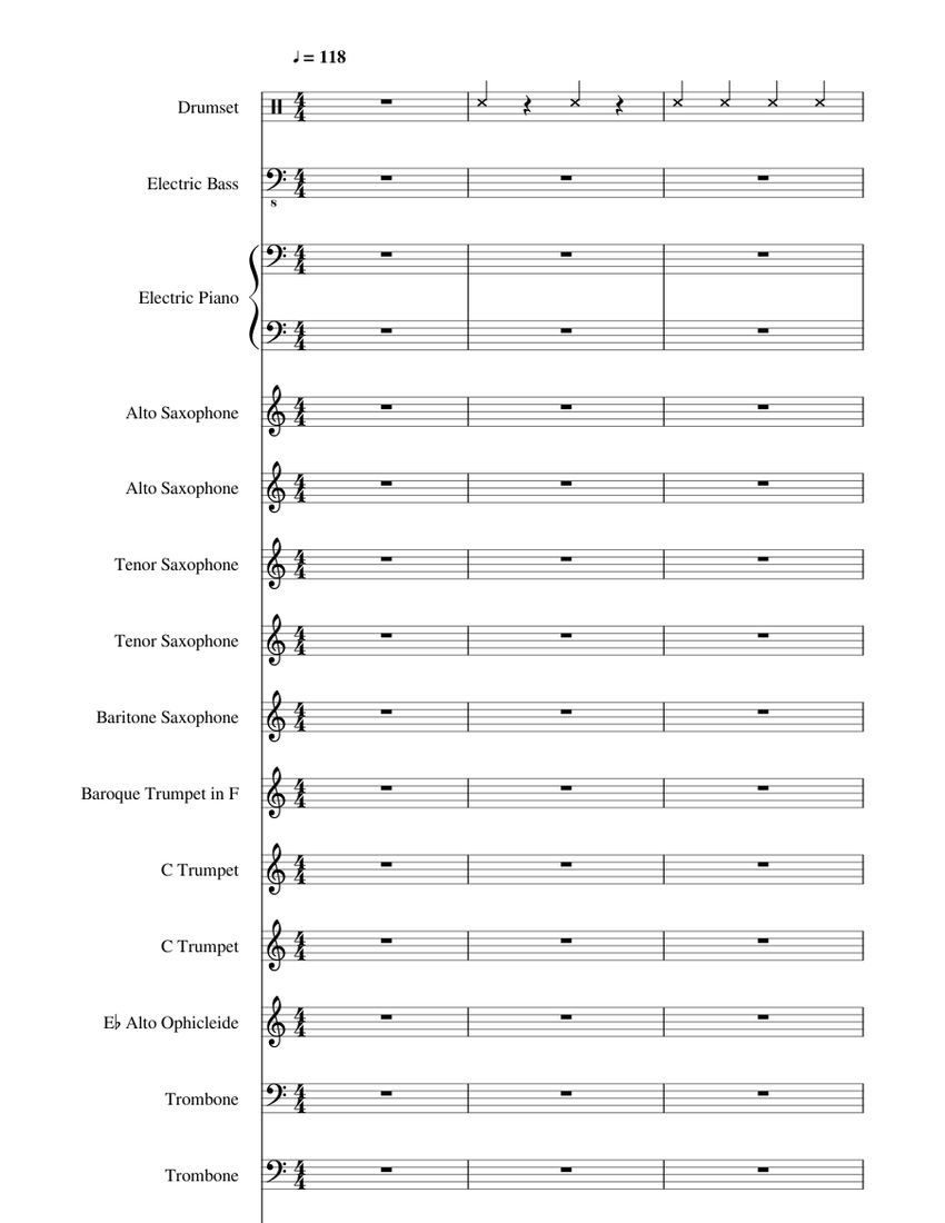 Gonna Fly Now (Theme song from Rocky) Sheet music for Trombone, Trumpet ...