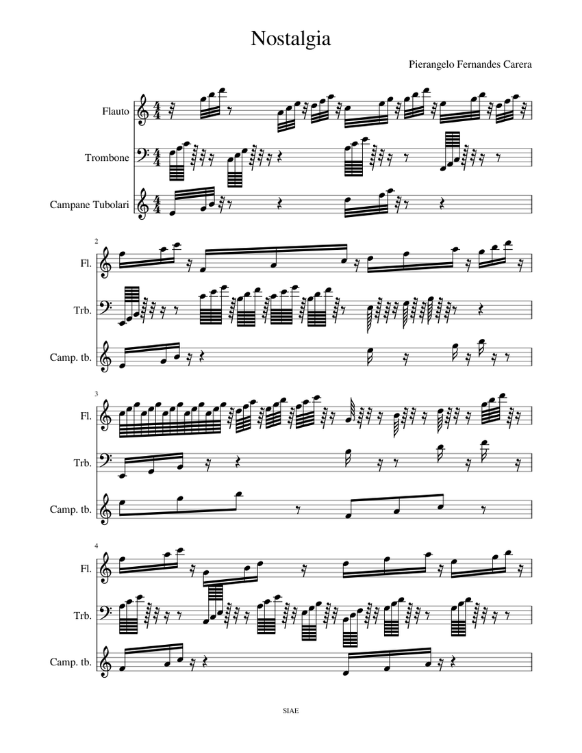 Nostalgia 5 - piano tutorial
