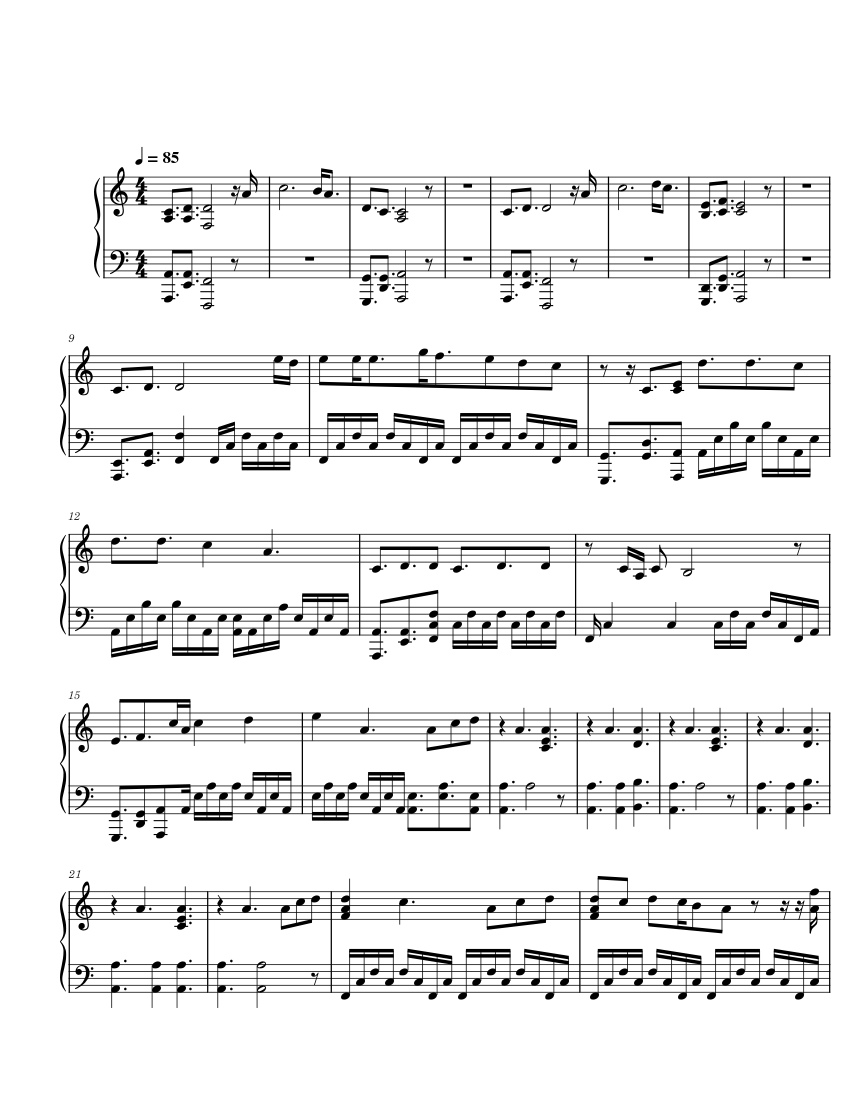 Awaken - League of Legends Sheet music for Piano (Solo) | Musescore.com