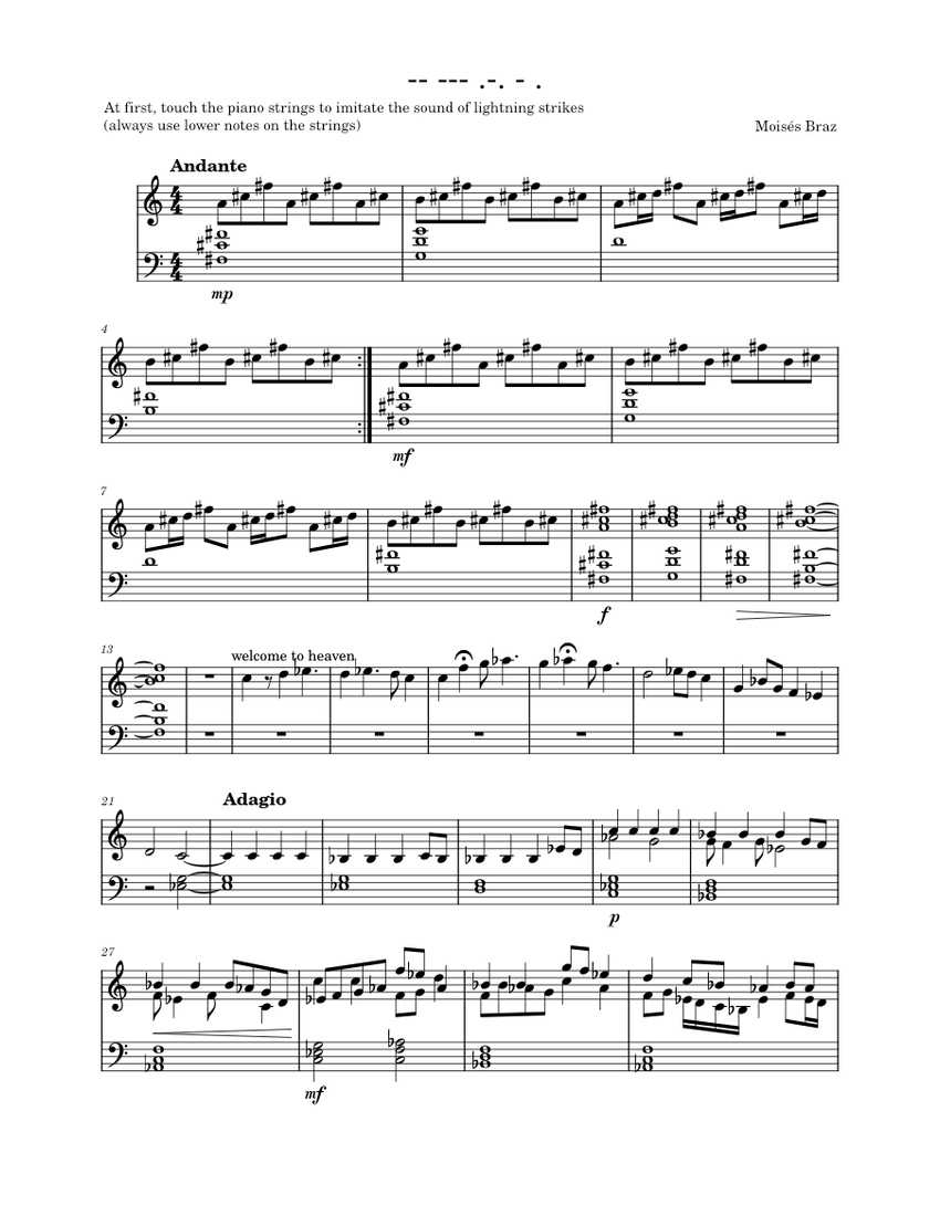 Death - piano tutorial