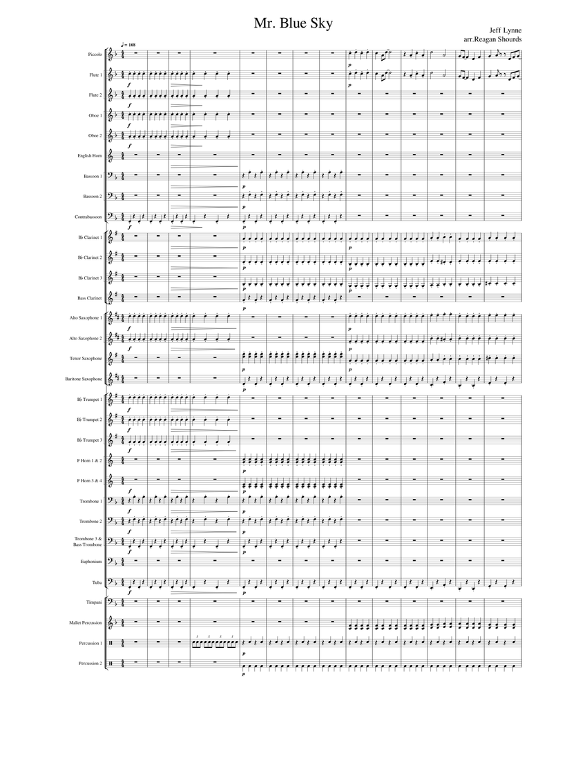 Concert_Band_Template_S2021 (1) Sheet music for Trombone, Euphonium ...