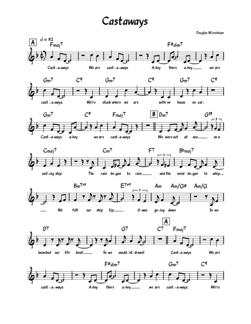 Castaways (from "The Backyardigans") – Evan Lurie and Douglas Wieselman ...