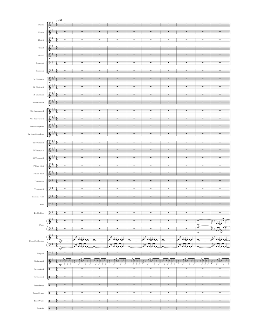 Aspiration Sheet music for Piano, Trombone, Tuba, Flute piccolo & more ...