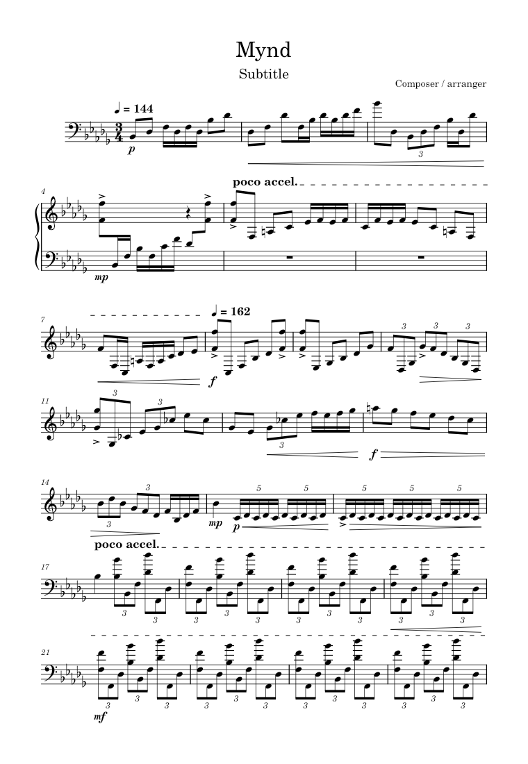 Mynd Head Marimba (Phantom Regiment 2024) Sheet Music for Marimba (Solo ...