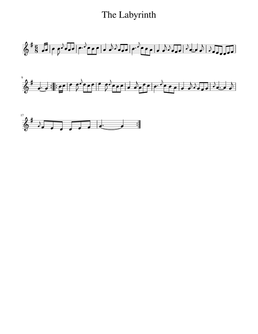 The Labyrinth Sheet music for Piano (Solo) | Musescore.com