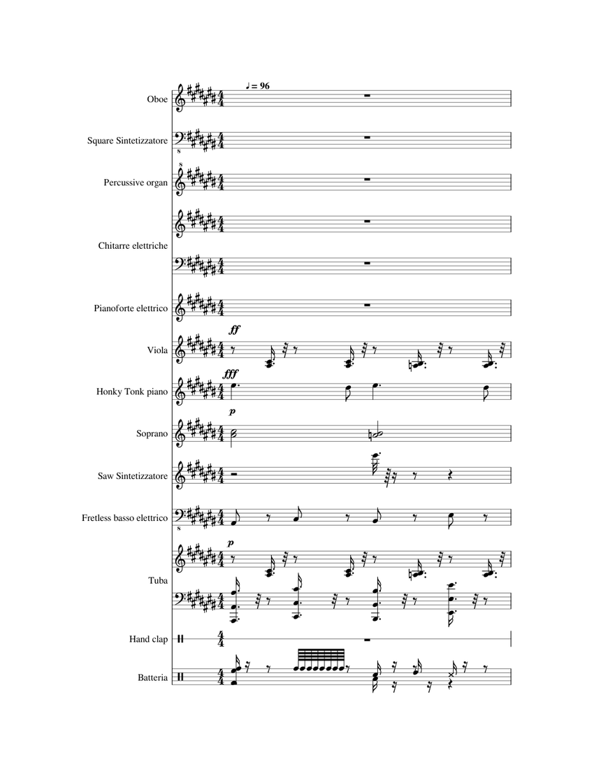 It's Been So Long Sheet music for Drum Group, Tuba, Soprano, Oboe ...