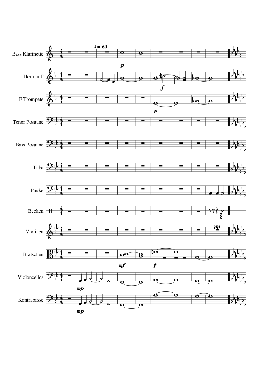 Even for you! (Avenger's Infinity War) Sheet music for Tuba, Trombone ...