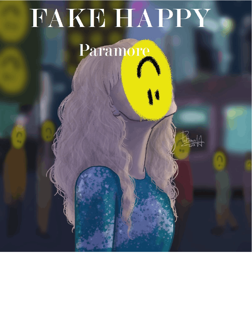 Paramore - Fake Happy Sheet music for Piano, Vocals, Flute, Saxophone ...