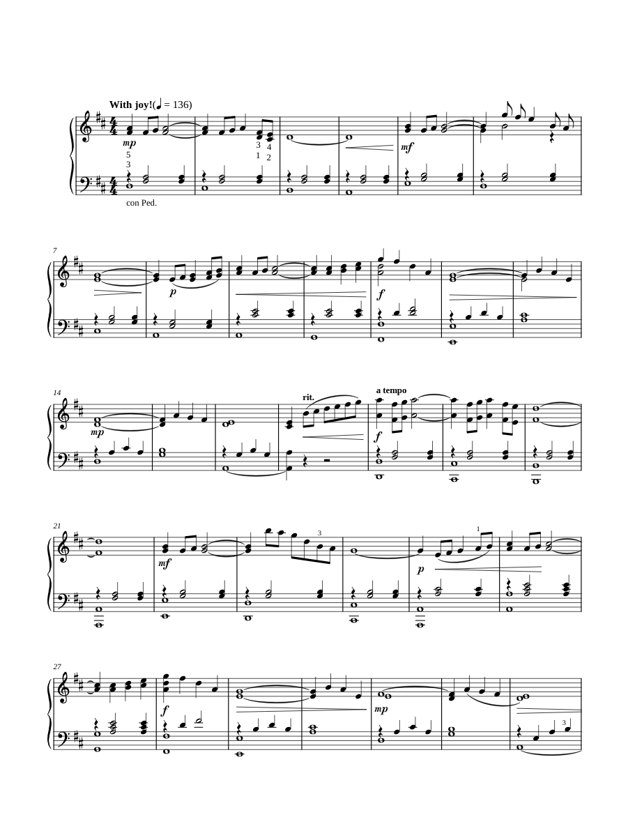 Play Official version of Victoria & Albert: A Love Ballad sheet music ...