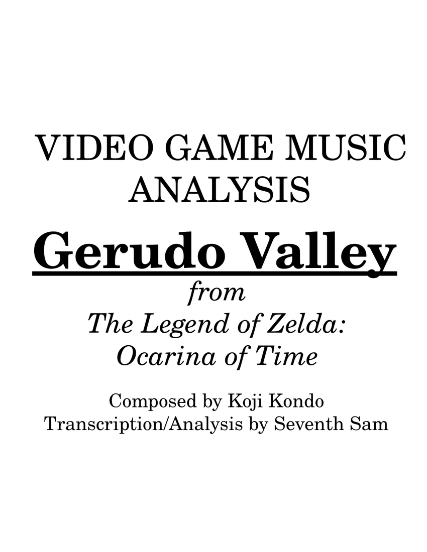Gerudo Valley from The Legend of Zelda: Ocarina of Time OST - Video ...