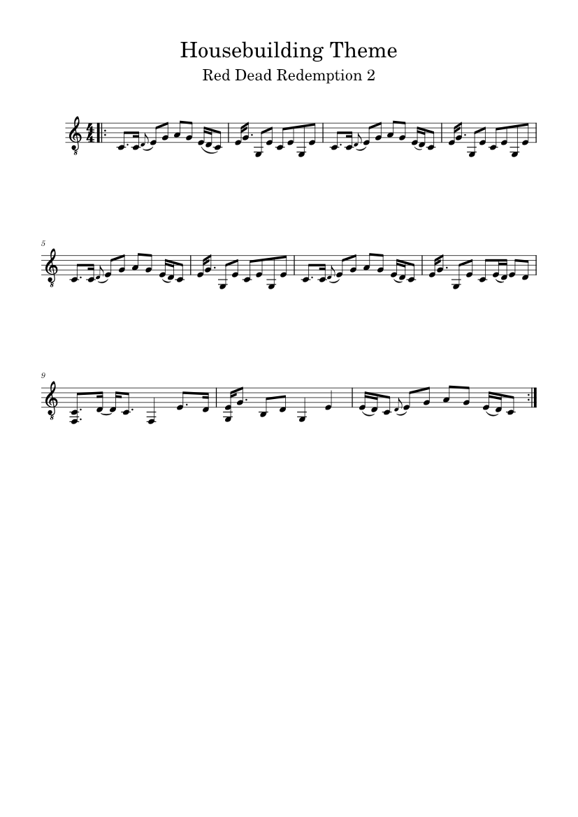 Red dead redemption 2 - house building theme – Misc Computer Games ...