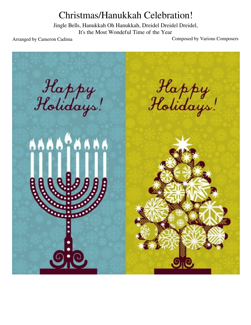 Christmas/Hanukkah Celebration! Sheet music for Piano, Trombone, Tuba ...