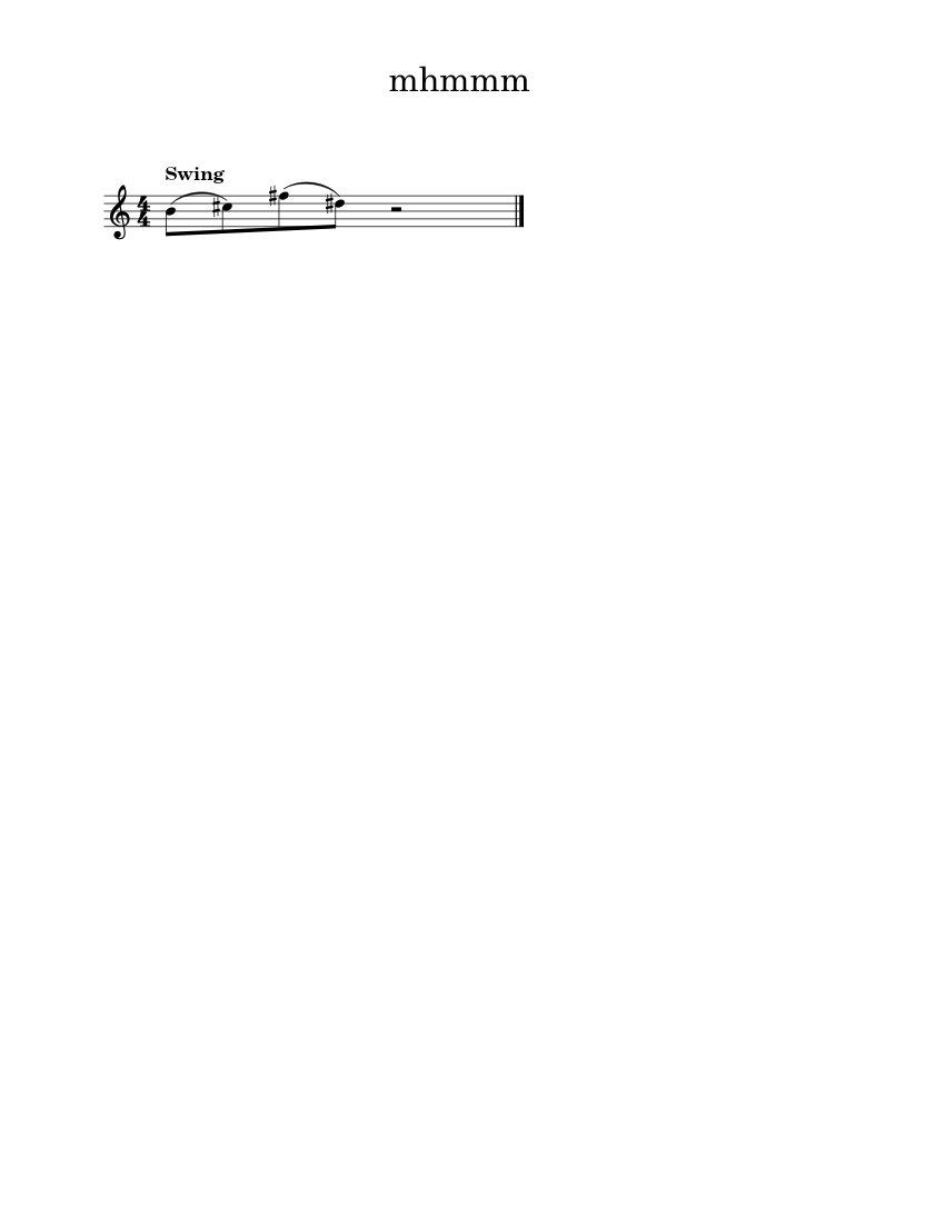 mhm Sheet music for Saxophone alto (Solo) | Musescore.com