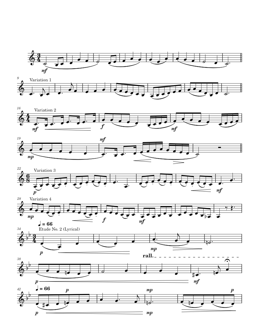 MS All-State French Horn Sheet music for French horn (Solo) | Musescore.com