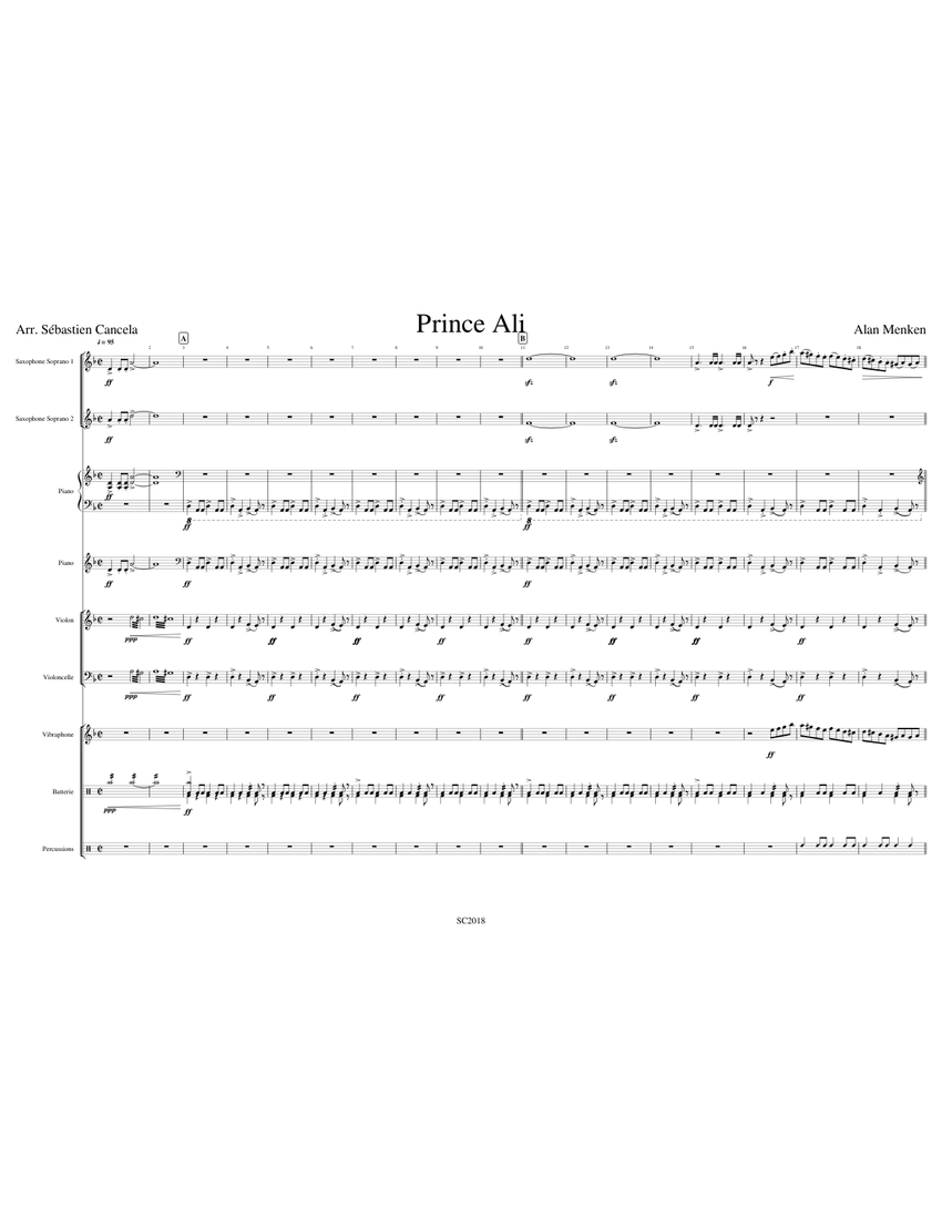 Prince Ali - piano tutorial