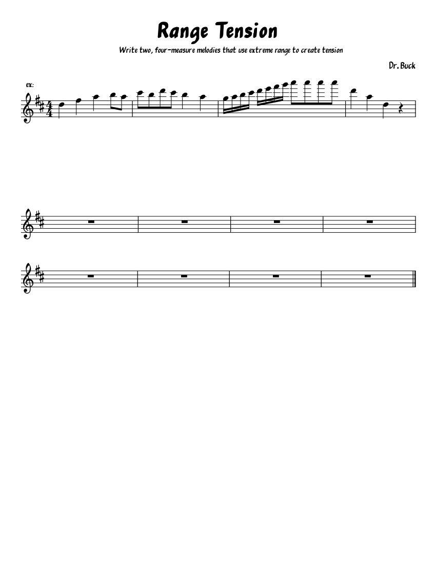 Range Tension - piano tutorial