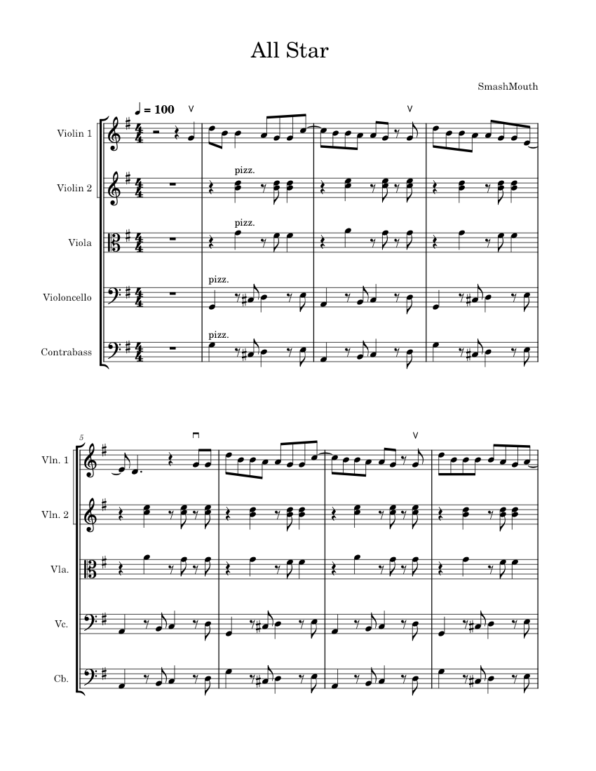 All Star - piano tutorial