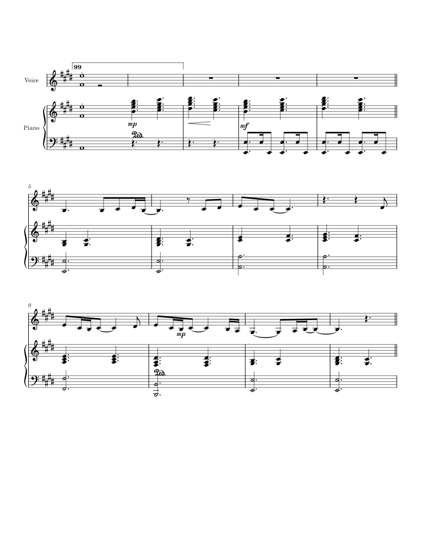 While You Were Sleeping – Laufey Sheet music for Piano, Vocals (Piano-Voice) | Musescore.com