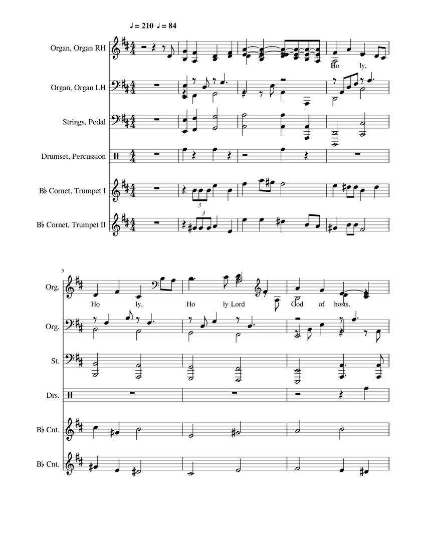 Mass of Christ the Savior - Holy, Holy, Holy Organ and Gest Musicians ...