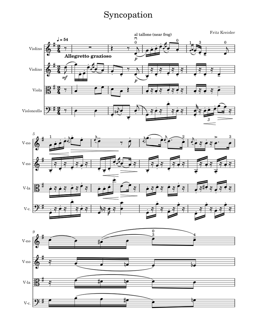 Syncopation - piano tutorial