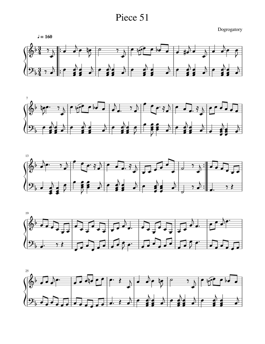 Hopper Sheet music for Piano (Solo) Easy | Musescore.com