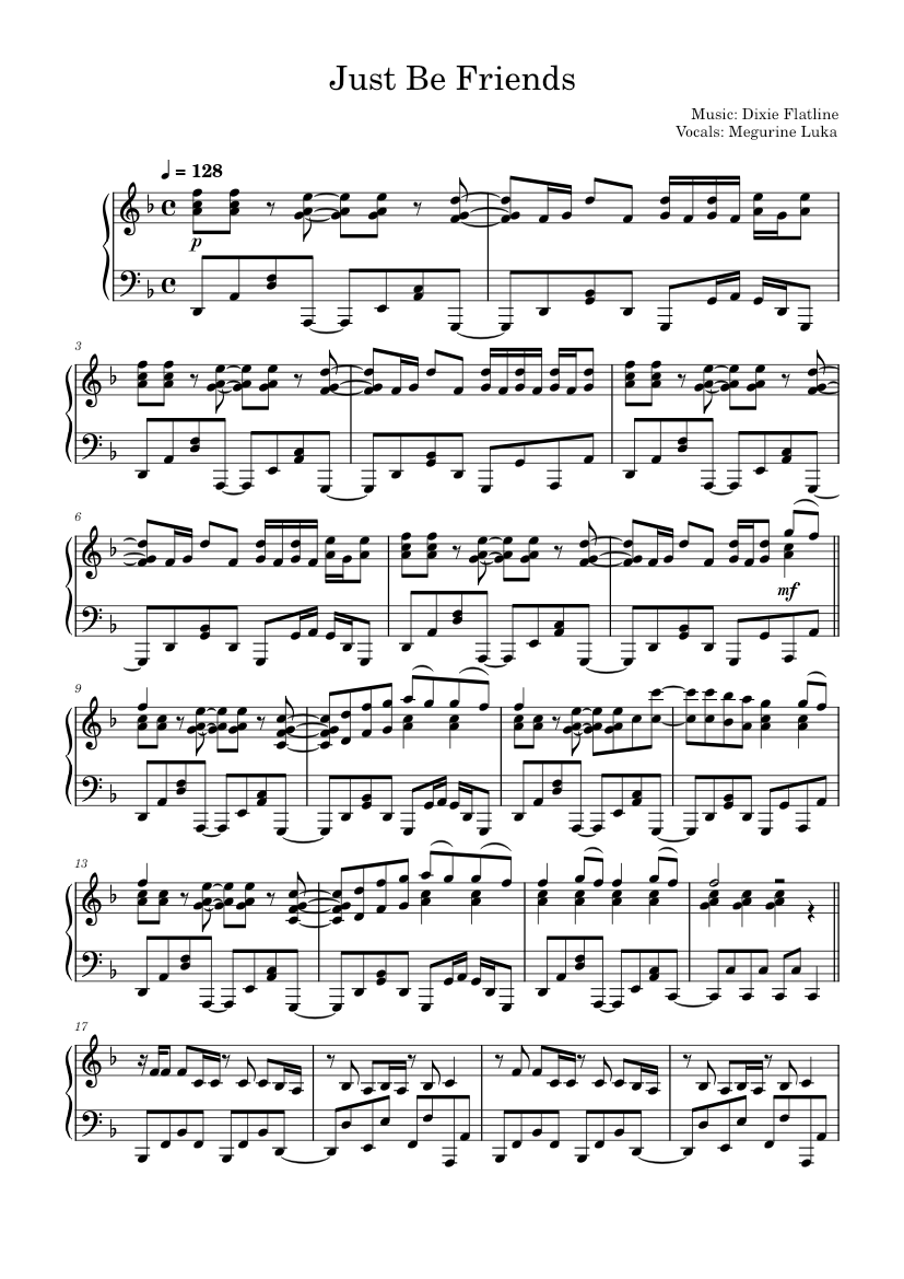 Vocaloid Selections Sheet Music for Piano (Solo) | MuseScore.com