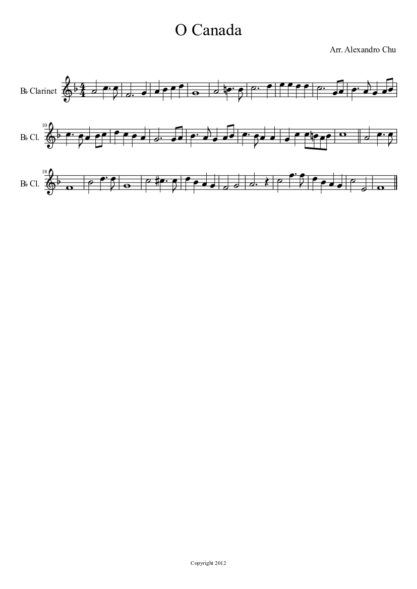 Canada National Anthem Song