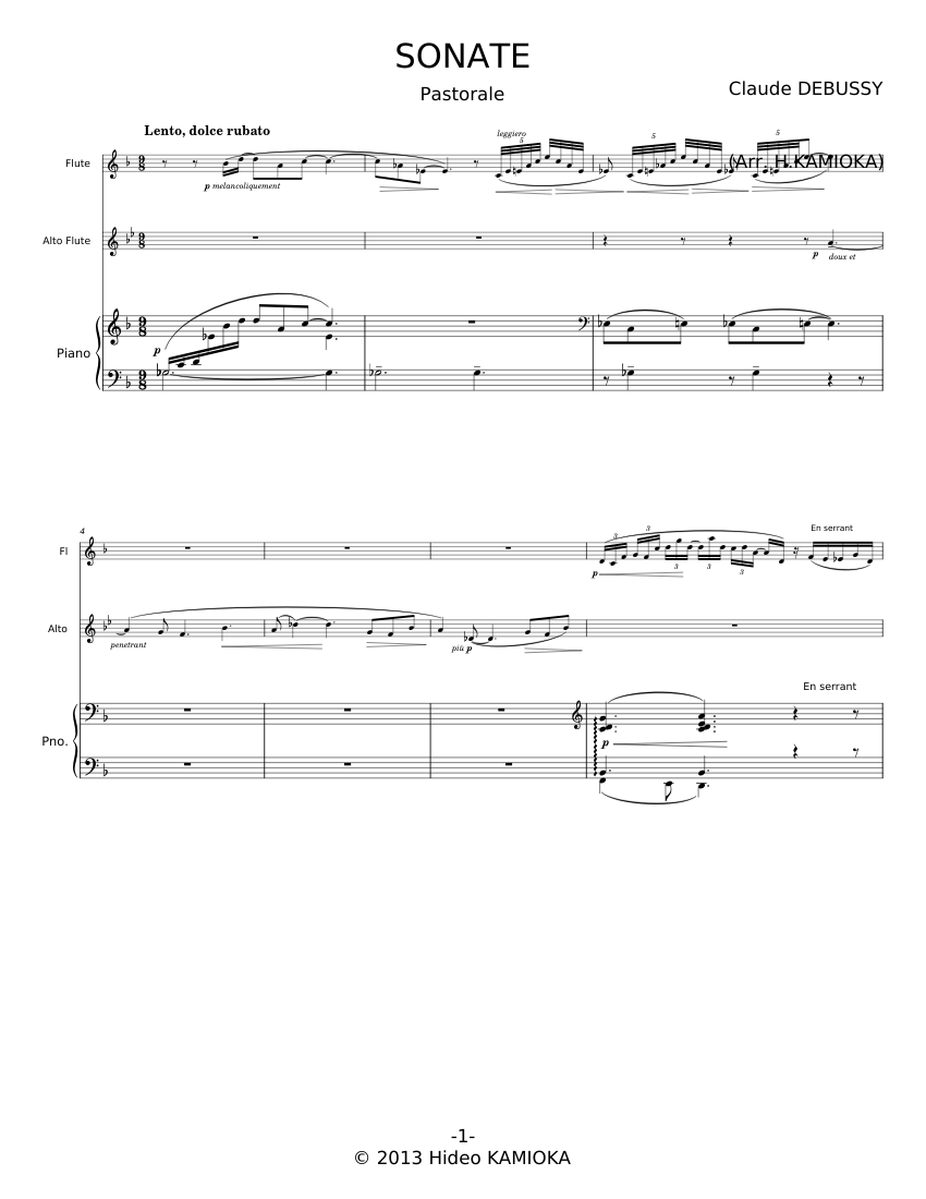 Sonate pour Violoncelle et Piano - Claude Debussy - piano tutorial