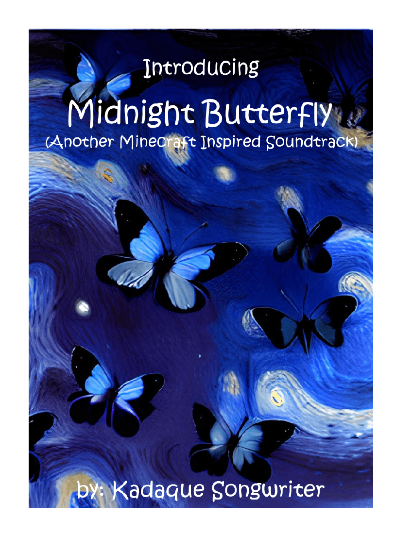 Midnight Butterfly (Another Minecraft Inspired Soundtrack) Sheet music ...