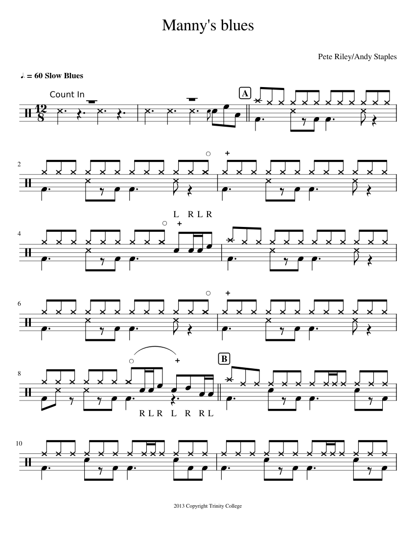 For you Sheet music for Drum group (Solo) | Musescore.com