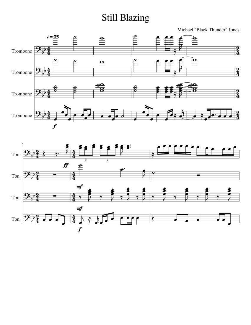 Still Blazing{WIP} - piano tutorial