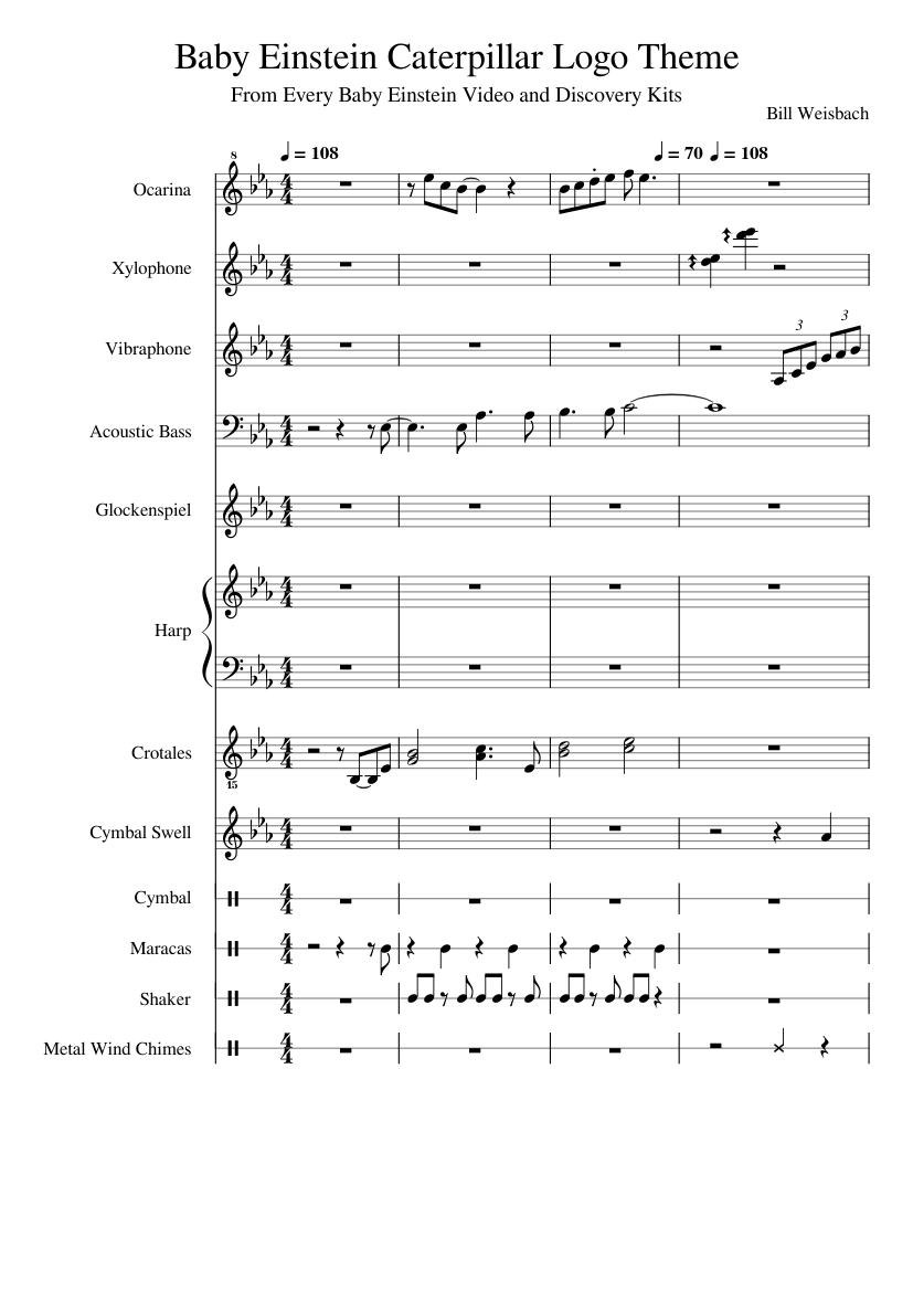 Baby Einstein Caterpillar Theme – Bill Weisbach Baby Einstein ...