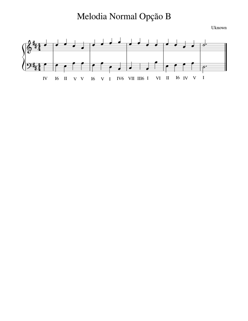 Melodia Normal Op o B Sheet music for Piano (Solo) | Musescore.com