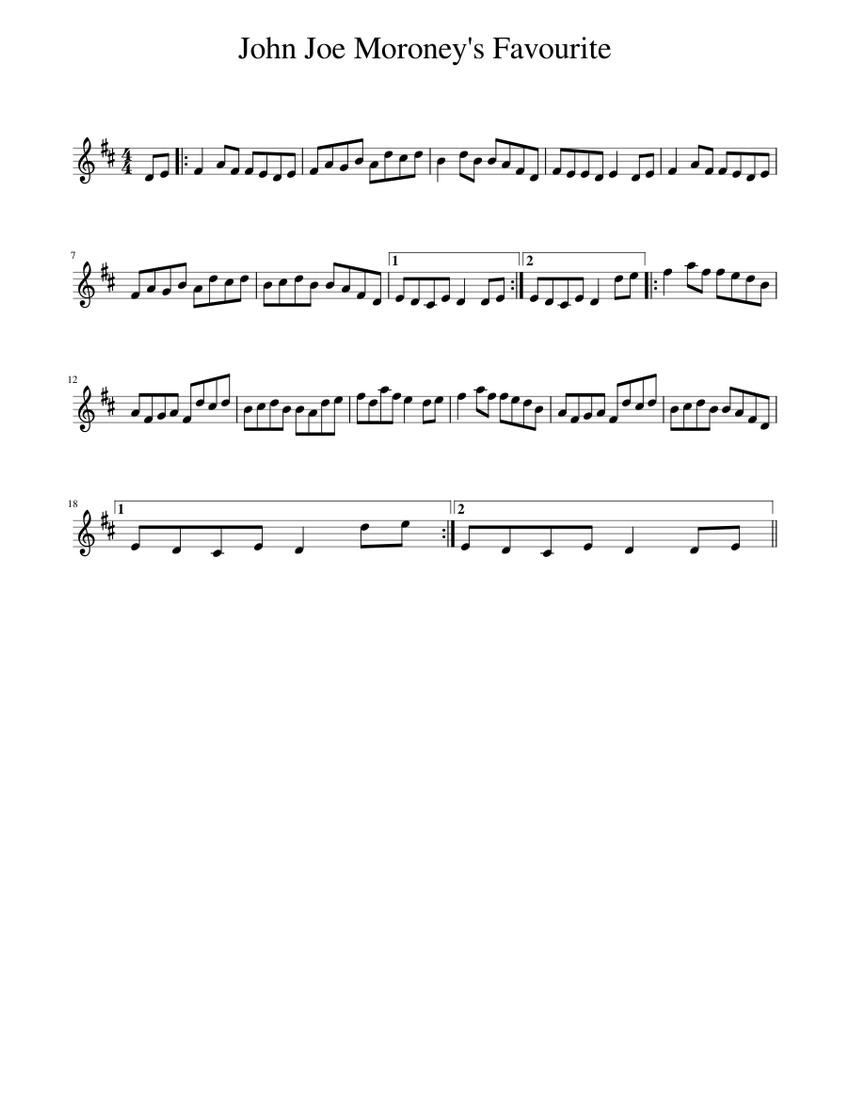 John Joe Moroney's Favourite Sheet music for Piano (Solo) | Musescore.com