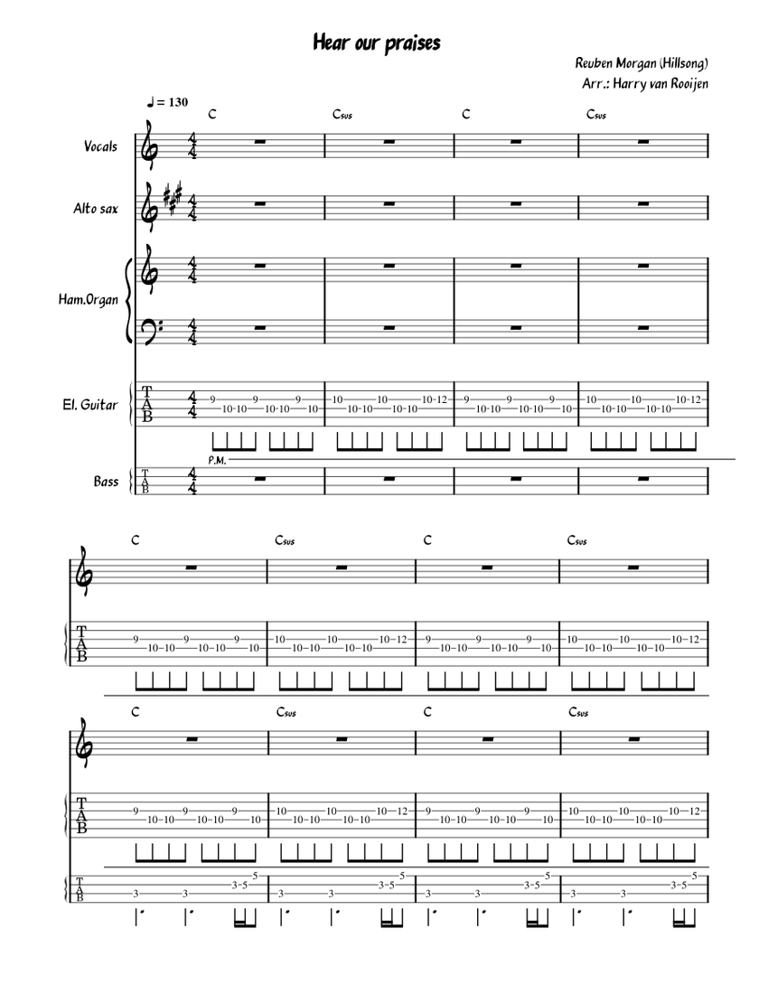 Hear Our Praises – Hillsong (Reuben Morgan) / Opwekking 553 Hoor ons ...