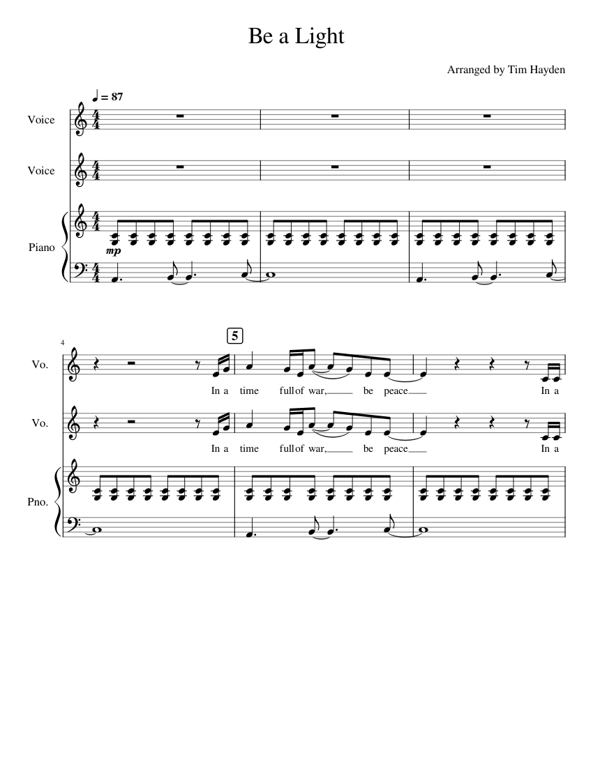 Be A Light – Thomas Rhett, Reba McEntire, Hillary Scott, Chris Tomlin ...