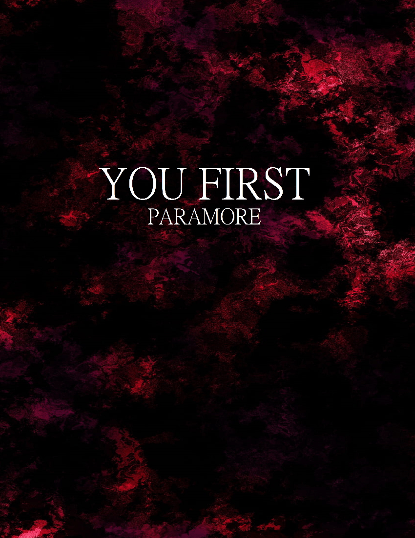 Paramore - You First Sheet Music for Piano, Vocals, Flute, Saxophone ...