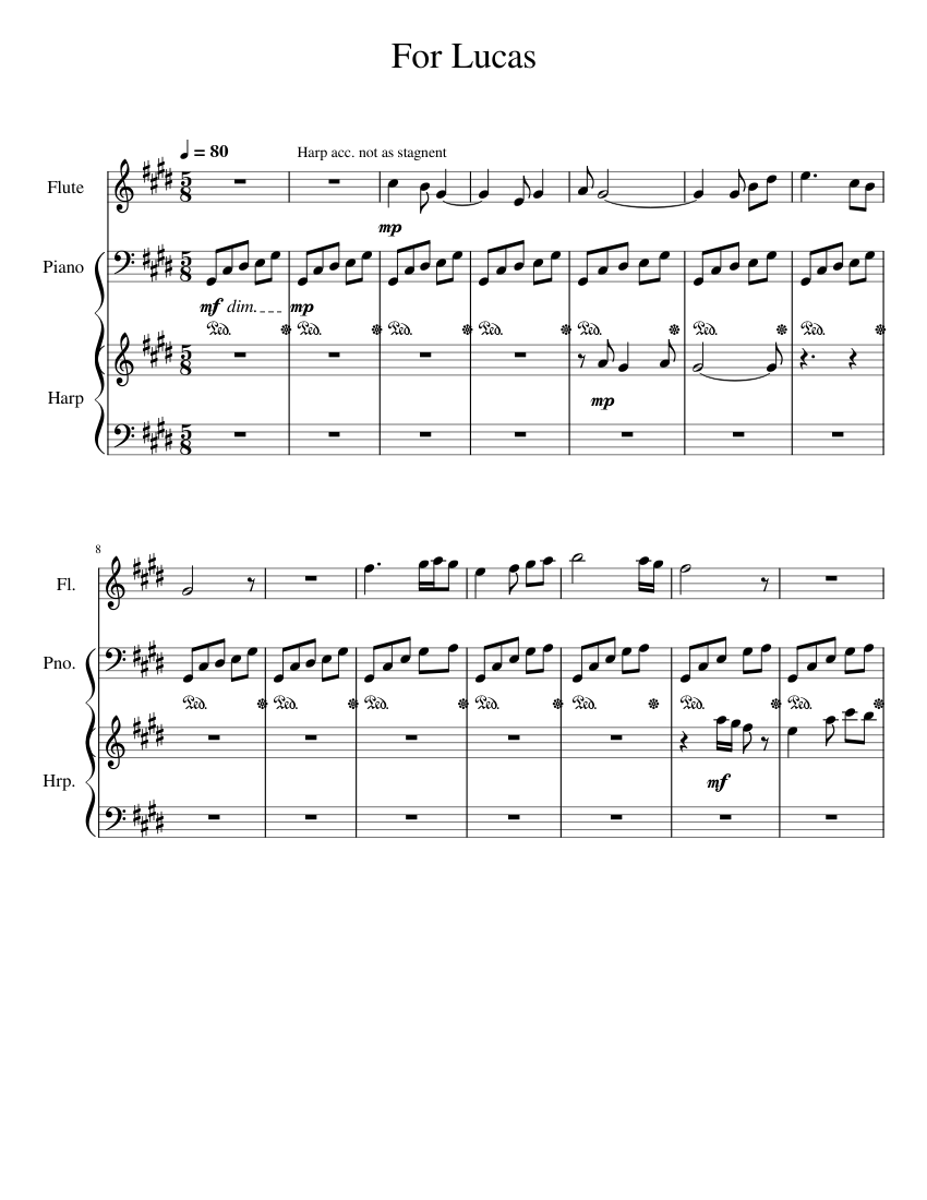 For Lucas - piano tutorial