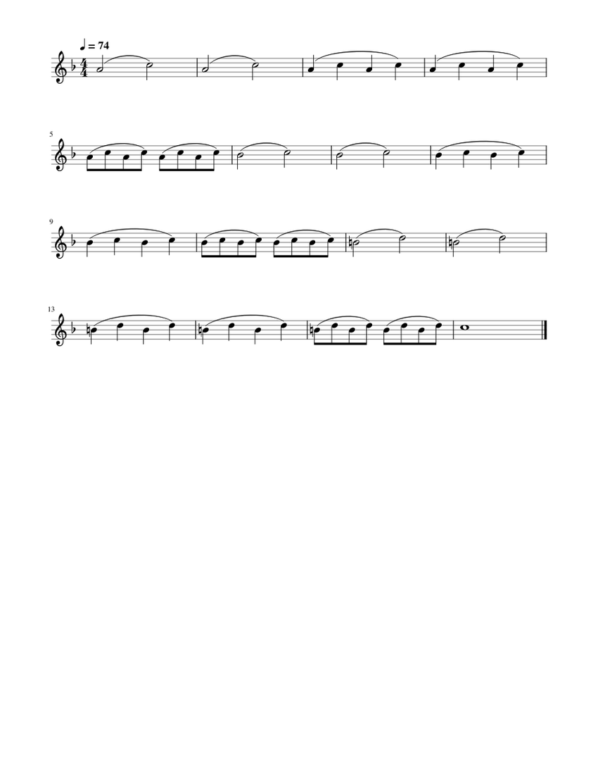 Exercício - Over the rainbow - Clarinete Sheet music for Clarinet in b ...