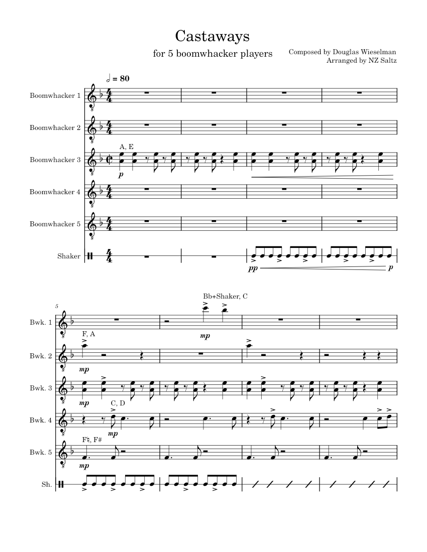 Castaways (from "The Backyardigans") – Evan Lurie and Douglas Wieselman ...