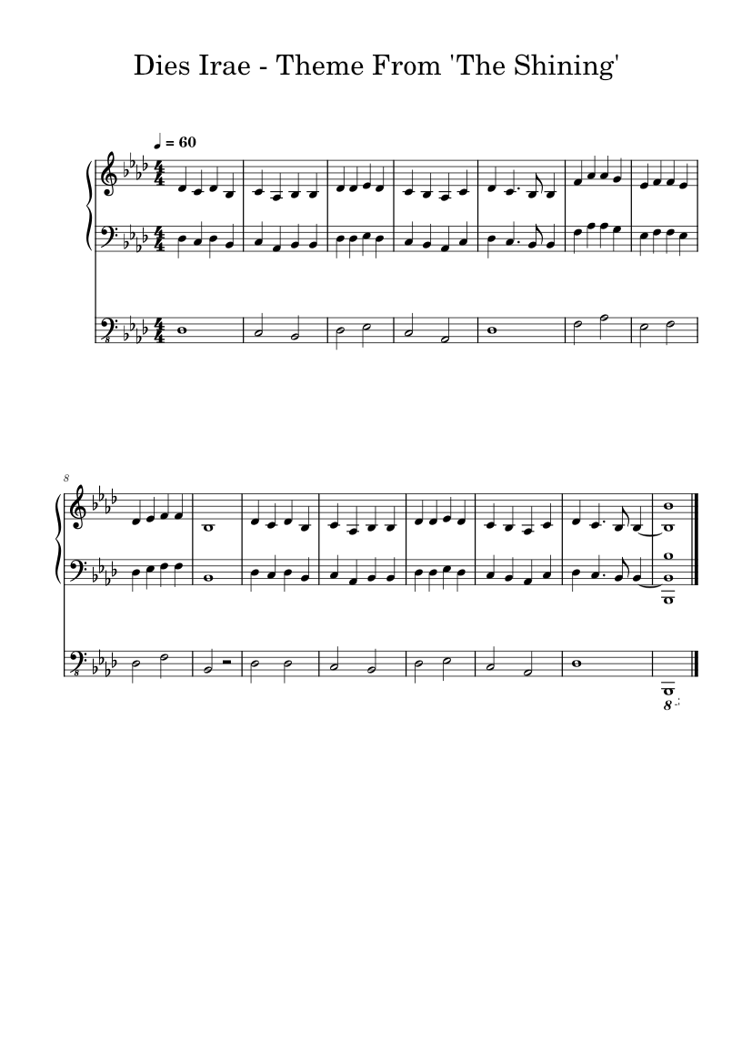 Dies Irae – unknown composer Sheet music for Organ (Solo) | Musescore.com