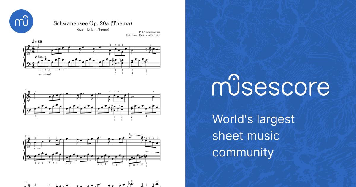 Theme from Swan Lake – Pyotr Ilyich Tchaikovsky Tchaikovsky - Swan Lake ...